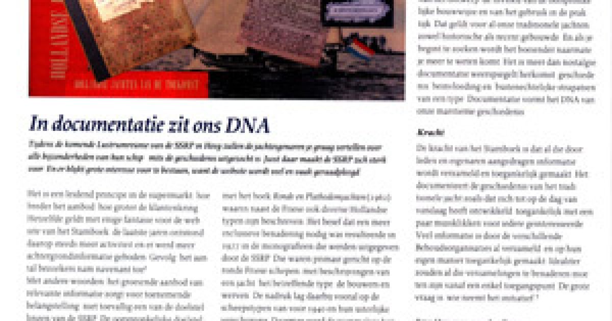2025-5 In documentatie zit ons DNA » Stichting Stamboek Ronde en ...