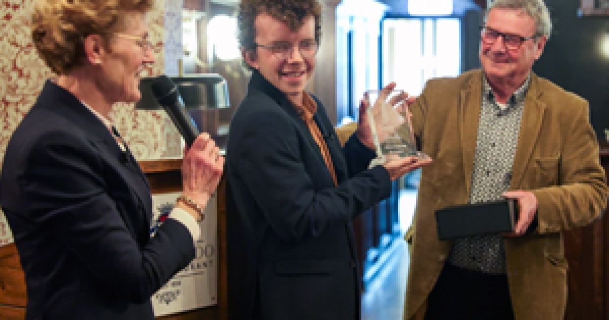 W.H. de Vosprijs 2024 toegekend aan Rens en Daniël Schot, vader en zoon ...